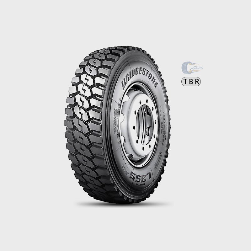 لاستیک بریجستون 12R20 - V-STEEL LUG L355 - میدیا تایر
